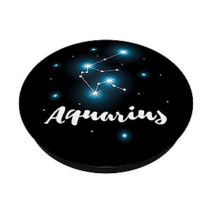 Aquarius Astrological Sign Zodiac Pop Socket