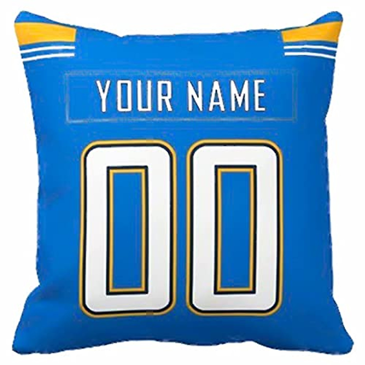 Throw Pillow 2 Packs Custom Any Name and Number for Men Youth Boy Gift