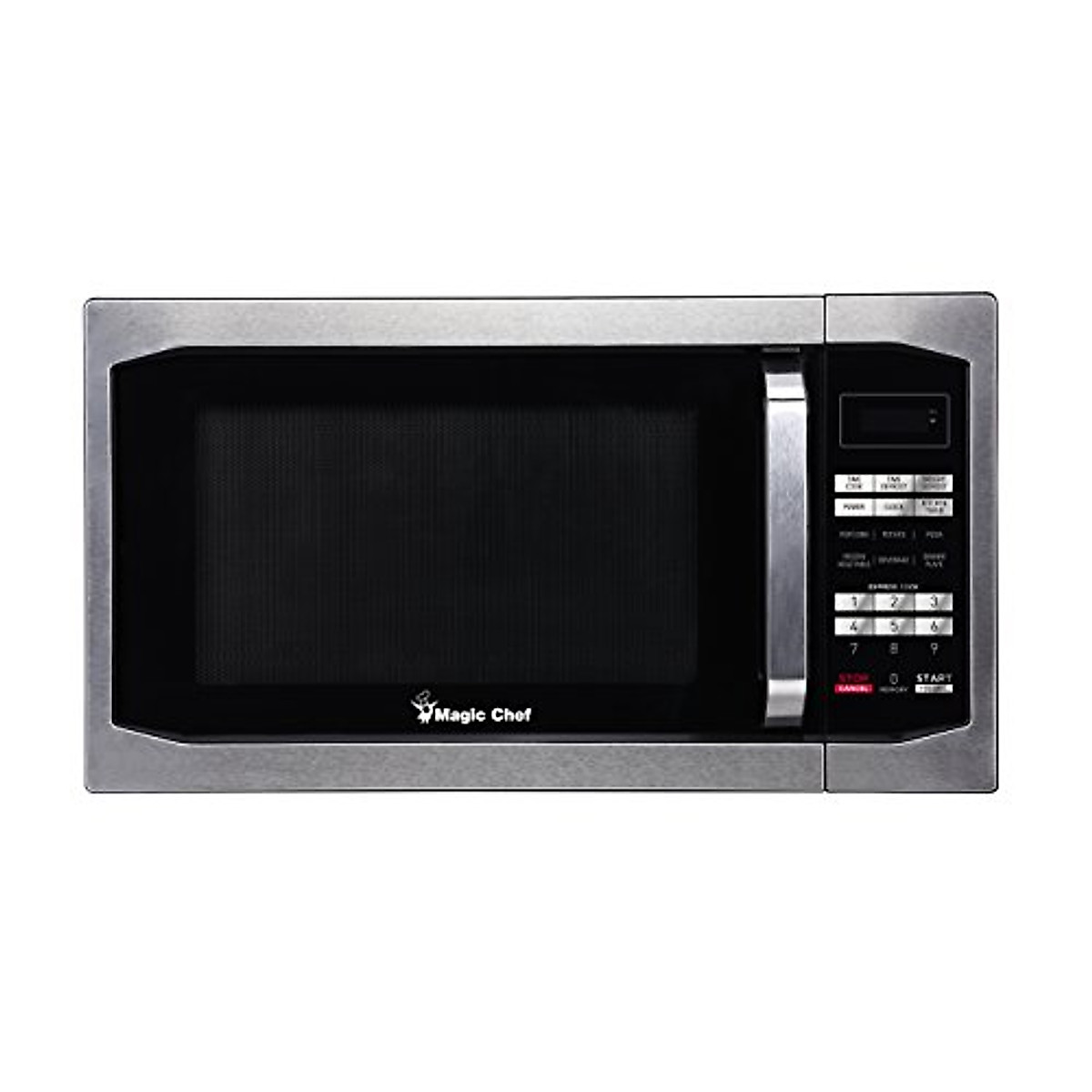 Magic Chef MCM1611ST 1100W Oven, 1.6 cu.ft, Stainless Steel Microwave