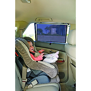 Dreambaby Extra Wide Car Window Shade, Black, 2 Pack