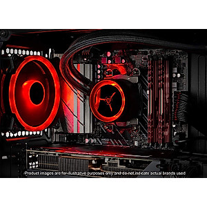 Skytech Chronos Gaming PC Desktop - AMD Ryzen 9 3900X, RTX 3080 10GB, 16GB DDR4, 1TB Gen4 SSD, 360mm AIO, 850W, Black