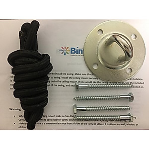 Child Pod Swing - Indoor Sensory Hammock - Including All Hardware Accessories - Includes Removable Cushion