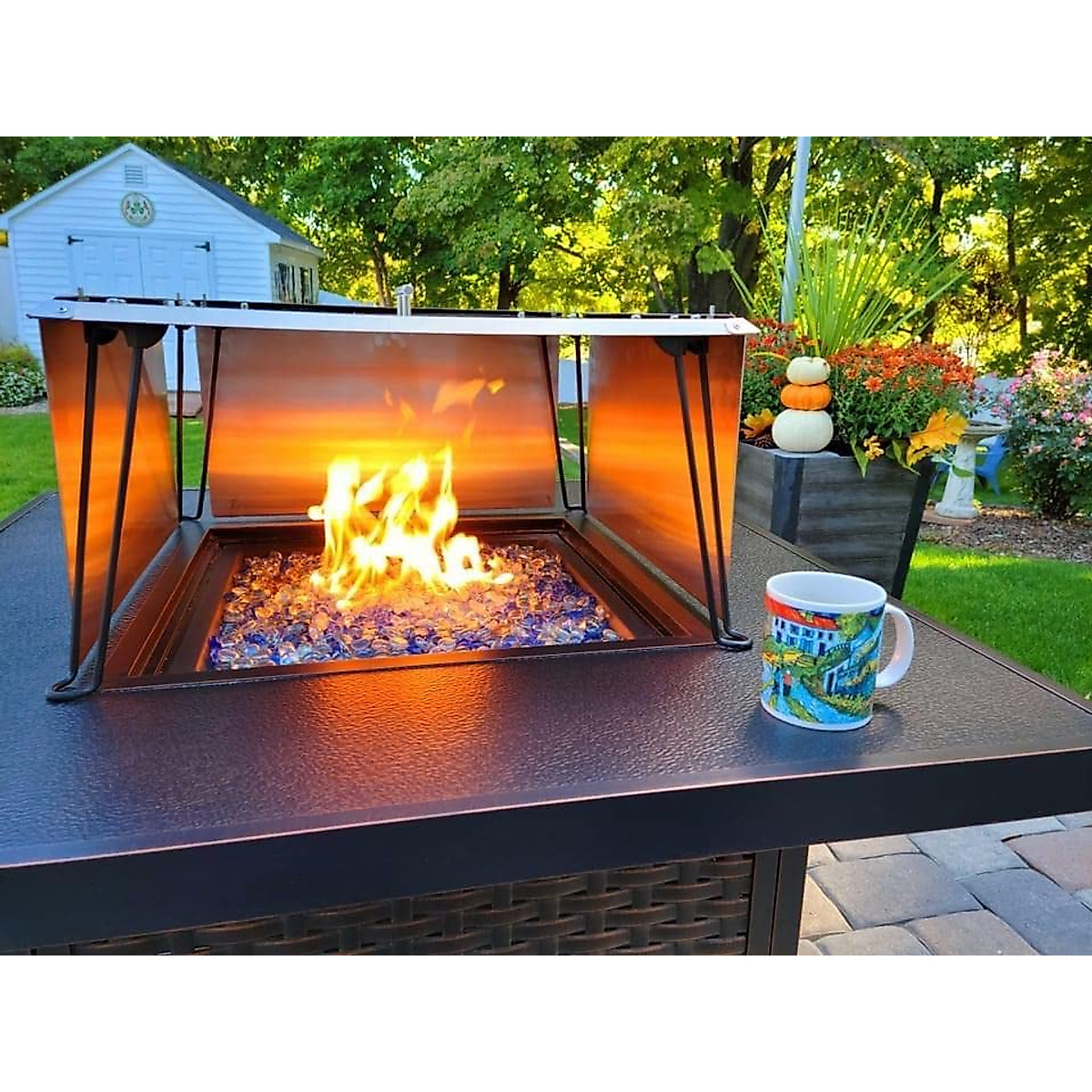 Heat Warden USA Heat Deflector Made in America Lasts 10X Longer Than Aluminum or Chinese Steel. Will Not Warp, Bend, or Rust. Huge Difference in Quality.