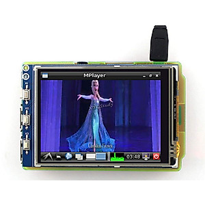 3.2 inch Resistive Touch Screen TFT XPT2046 LCD compatible with Raspberry Pi (Pi 1 2 3) Model B B+ A+ Raspbian Video Photo System @XYGStudy