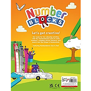 Numberblocks Colouring Fun: A Colouring Activity Book