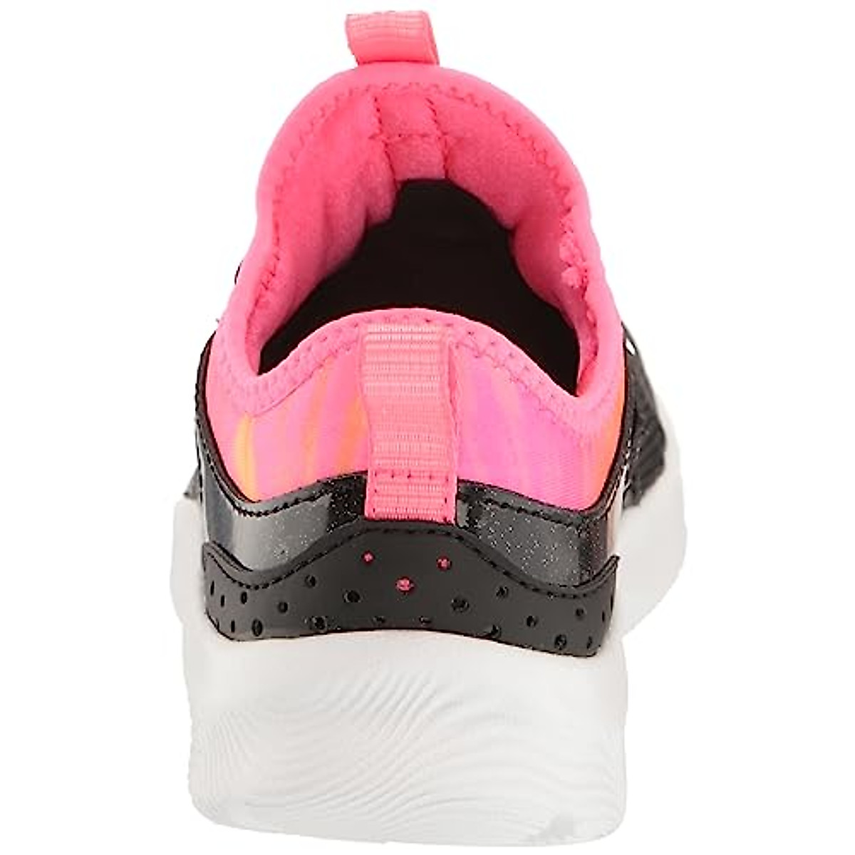 Under Armour Girls' Pre School Infinity 2.0 Print Alternate Closure, (002) Black/Black/Pink Shock, 2, US