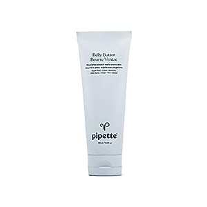 Pipette Belly Butter - Stretch Mark Cream for Pregnancy, Clean Hydrating Ingredients to Help Retain Skin’s Moisture, Shea Butter & Squalane, 3.8 fl oz