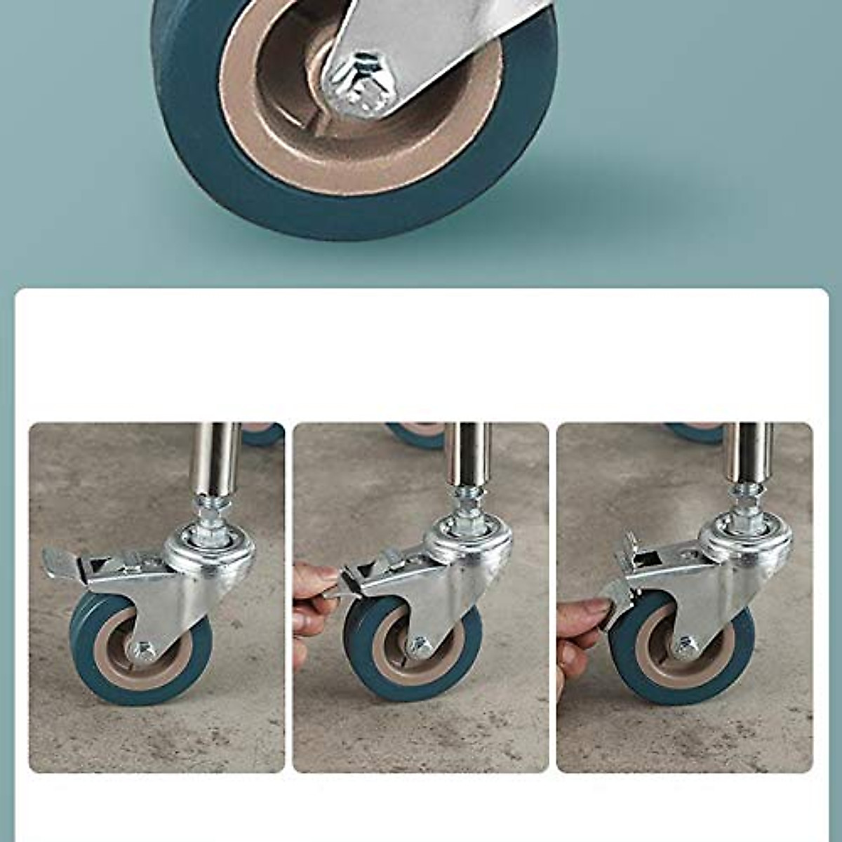 Movable Shelf for Heat Preservation Bucket Insulation Pot Insulation Barrel Insulation Tabletop Pot Insulation Bucket Movable Stand Thick Stainless Steel Bucket Rack, Soup Bucket Bucket Base, Heat Ins