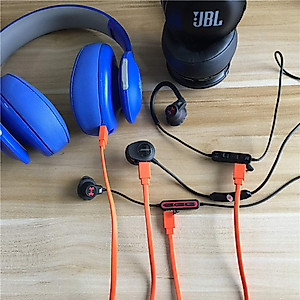 Replacement Flip 4 Charging Cable Micro USB Fast Charger Flat Power Cord Compatible with JBL Bluetooth Speaker Flip 3 4 GO Xtreme Charge 2+ Charge 3 Pulse 2 3 Clip 2 Micro II Micro Trip Speaker-Orange