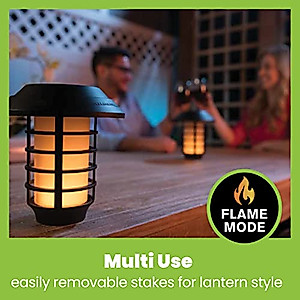 Bell+Howell Solar Pathway Lights Color Changing LED Solar Lights Outdoor, IP67 Waterproof Solar Path Lights, Solar Powered Garden Lights for Walkway, Yard, Backyard, Lawn or Landscape - 8 Packs