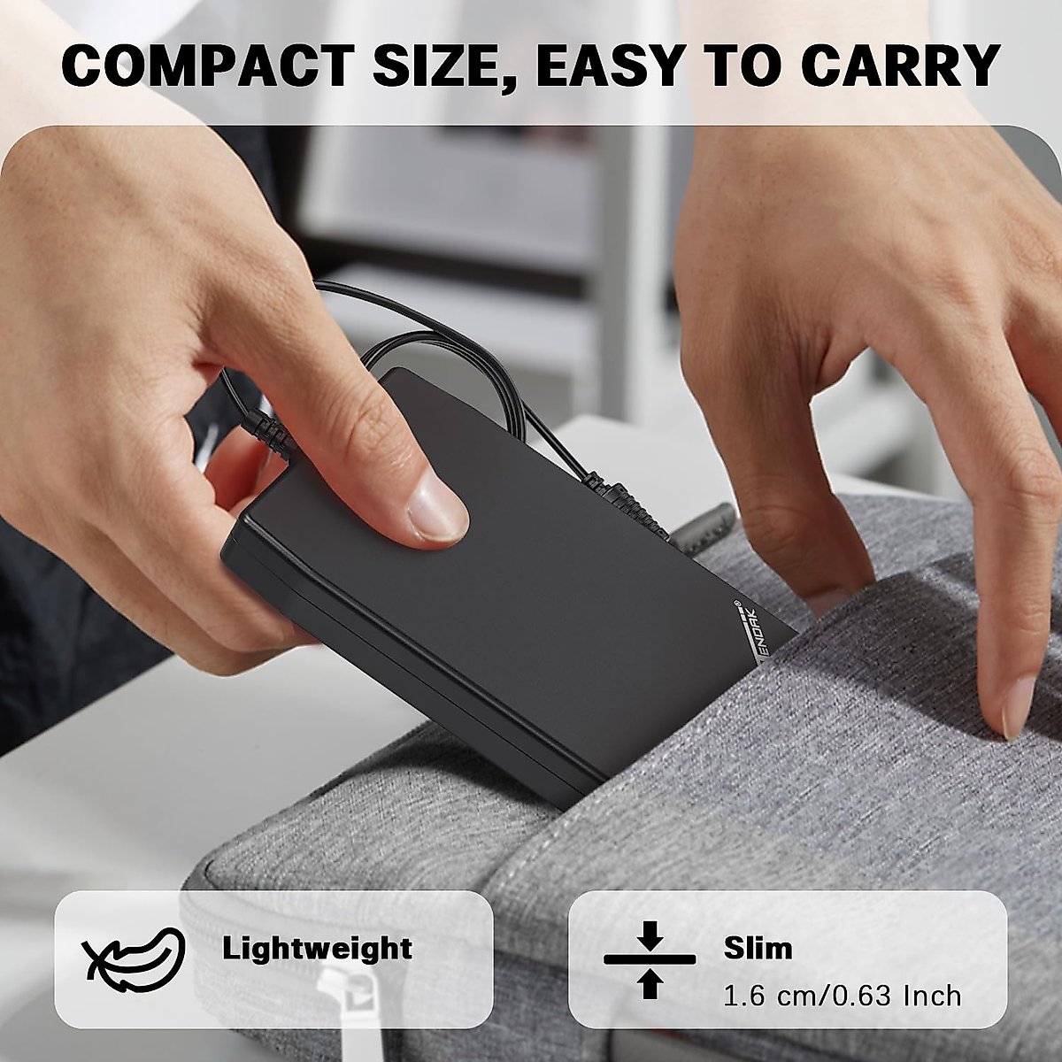 Tendak USB Floppy Disk Drive, Floppy Disk Reader 3.5 inch Portable USB External 1.44MB FDD Diskette Drive for Windows 11/10/8/7/2000/XP/Vista PC Laptop, Plug and Play (Black)