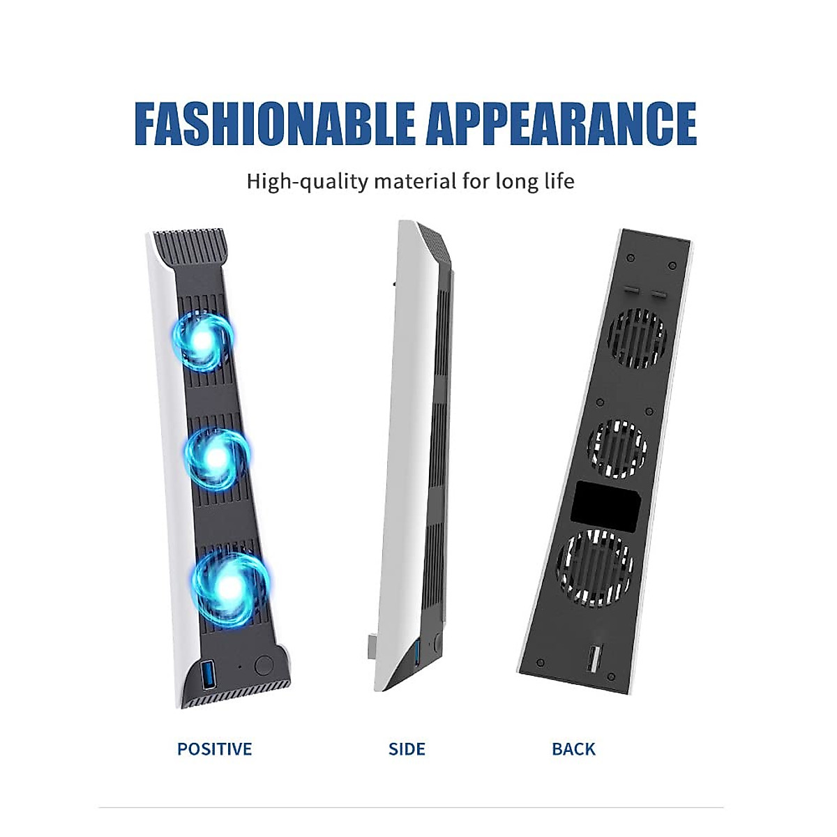 Cooling Stand for Cooling Fan Vertical Stand Display Game Console Cooling Fan Cooler for Accessories