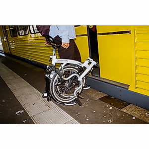 Brompton A Line 3 Speed Folding Bike (White)
