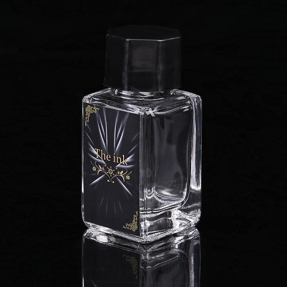 TOPINCN Antique Feather Dip Pen Quill Pen Calligraphy Metal Nibbed Pen Writing Ink Set Stationery 5 Nibs(Red)