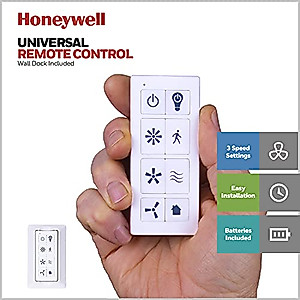 Honeywell Ceiling Fans Kaliza - 56-in Dual Mount Indoor - LED Ceiling Fan with Light - Contemporary Room Fan with Dual Finish Blades - Model 51035-01 (Gun Metal)