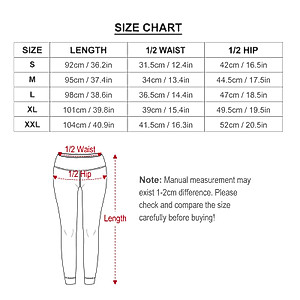 Lurhonp Women's Polka Dot Workout Leggings High Waist Tummy Control Yoga Pants,Red,2XL