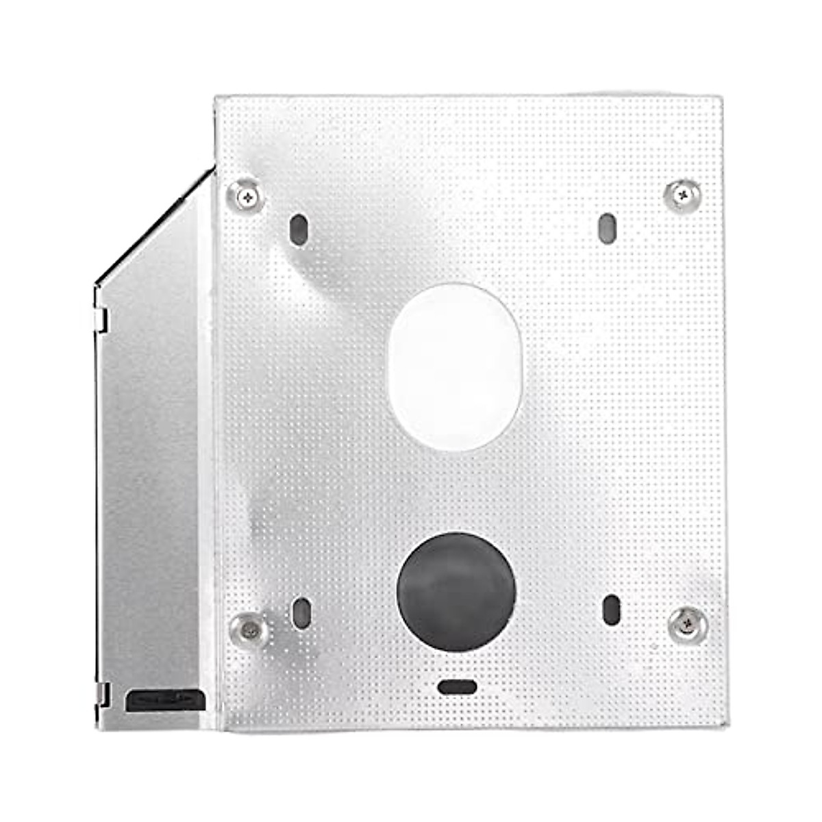 to 2nd HDD SSD Enclosure Hard Drive Caddy Tray Easy Installation for PC Aluminum Alloy
