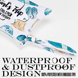 zcyxuuw Wet Bag, Wet Dry Bag, Wet Bag for Swimsuit, Travel, Beach, Pool, Diapers, Dirty Yoga Gym Clothes, Toiletries, Makeup Bag, Waterproof Reusable Beach Bag Ocean Starfish Decor, 2 Pcs Set.