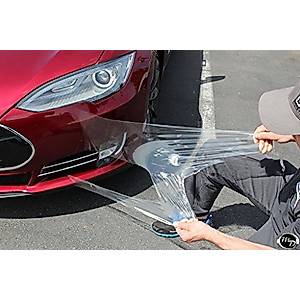 VViViD Paint Protection Film 5 Feet x 54 Inches Clear Gloss Self Healing Wrap Guard