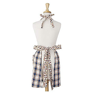 DII Women's Fall & Thanksgiving Kitchen Apron, Adjustable Long Waist Ties, It's Fall Y'all