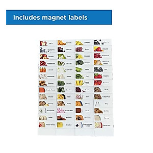 Can Rotation Organizer | Large Canned Food Organizer For Pantry | Black Large Food Rotation System | Harvest | Shelf Reliance (Can Rotation Organizer 109-117 oz (Large))