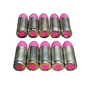 All American Training Rounds 9mm 124gr Dummy Training Snap Caps (Nickel and Pink - Set of 10)