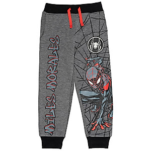 Marvel Spider-Man Venom Miles Morales Toddler Boys Fleece 3 Pack Pants / 5T