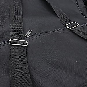 WUQIMUSC Cello Gig Bag soft case bag with Strong Straps Handle Practical Rainproof soft cello bag for 4/4 3/4 Cello,Black color