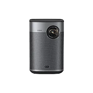XGIMI Halo+ 1080P Portable Projector, 900 ANSI Lumens with Harman Kardon Speakers, Auto Keystone Correction, Auto Focus, Intelligent Obstacle Avoidance, Intelligent Screen Alignment, Android TV 10.0