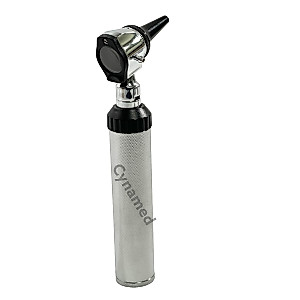 Student Home Use Excellent Otoscope Kit Set Led Otoscope 3.5v Black with Hard Case Plus Extra Replacement Bulb Plus Specula Cynamed