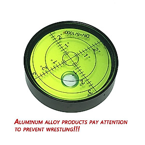 High precision horizontal bubble Cardan level horizontal bubble band horizontal ball horizontal bead leveler 60MMAccuracy 15'/2