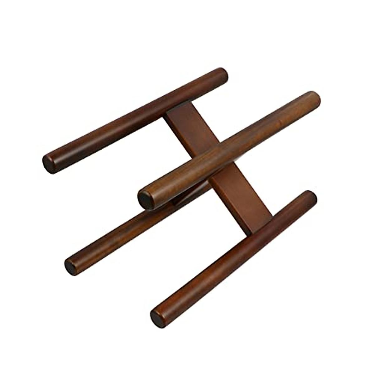 HANABASS Decor Office Bamboo Home Modern Planter Display Patio Shelf Bedroom Trays House Multiple Free Holder Stand Succulent Flowerpot Plant Room Decorative Bonsai Pot Decoration Wood