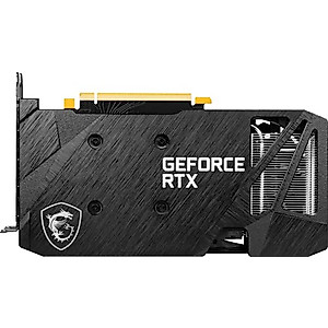 MSI Gaming GeForce RTX 3050 8GB GDRR6 128-Bit HDMI/DP PCIe 4 Torx Twin Fans Ampere OC Graphics Card (RTX 3050 Ventus 2X 8G OCV1)