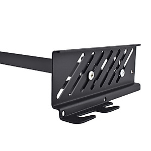 2Pcs Hook On Bed Frame Brackets Adapter for Headboard or Footboard, Upgraded #711 Bolt-on to Hook-on Conversion Bracket with Hardware, Hook on Bed Rails Brackets