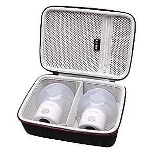 LTGEM Hard Case for 2pcs Momcozy S12 Pro / S12Pro / S9 / Momcousy Wearable Breast Pump Suitable for Storage