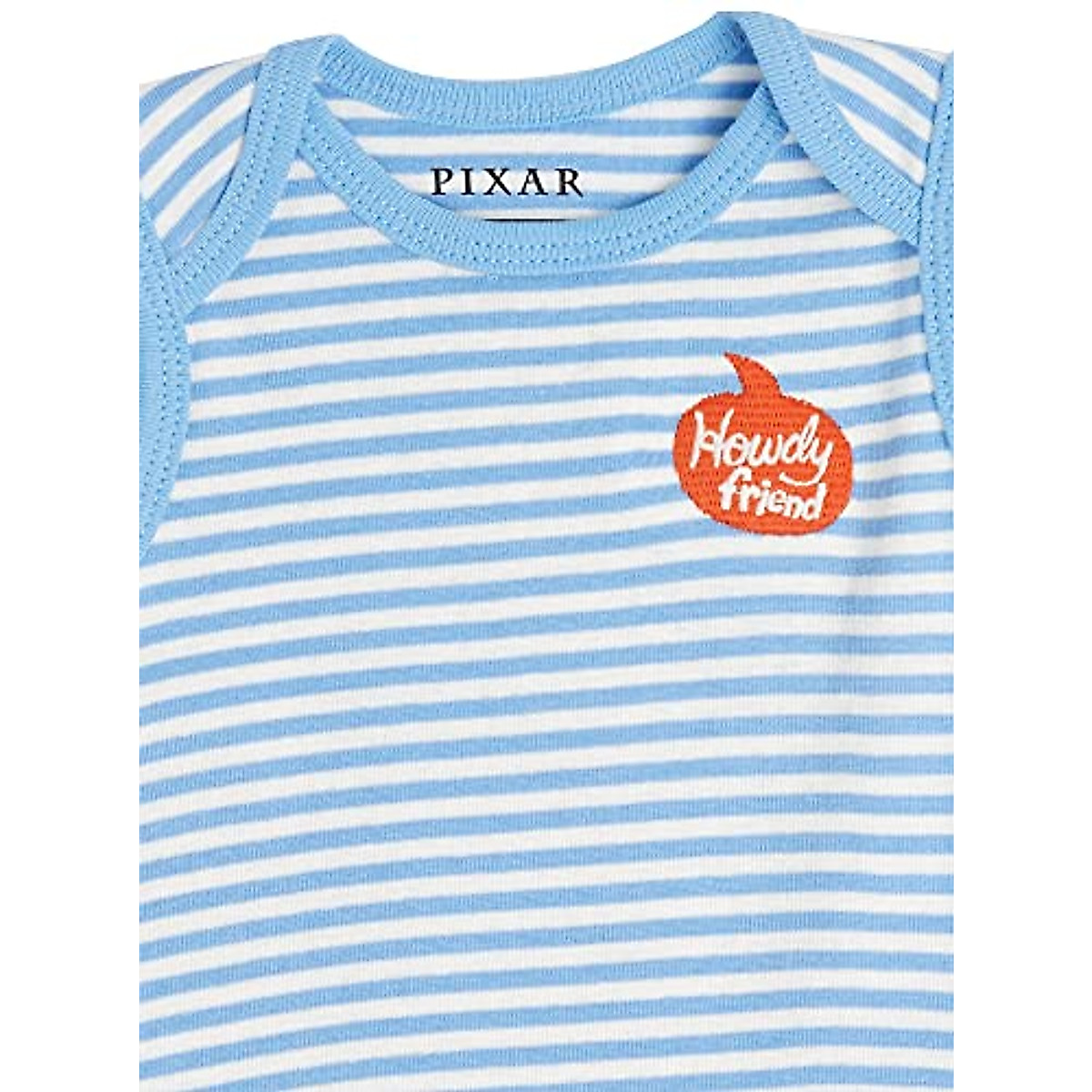 Amazon Essentials Disney | Marvel | Star Wars Unisex Babies' Sleeveless Bodysuits, Pack of 6, Toy Story Friends, 0-3 Months