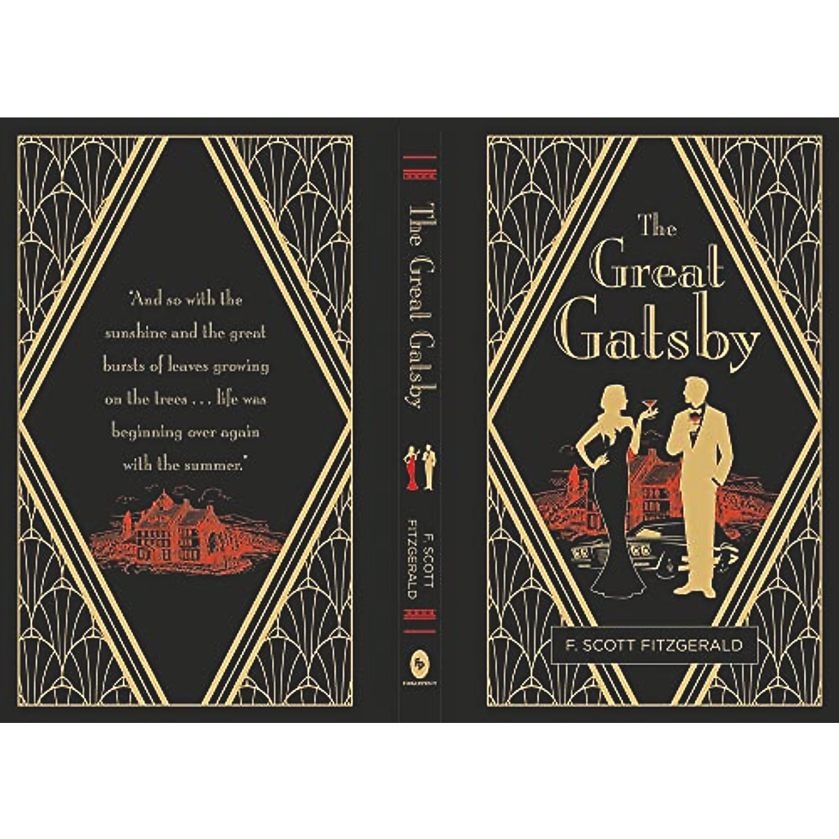 The Great Gatsby (Deluxe Hardbound Edition) (Fingerprint! Classics)