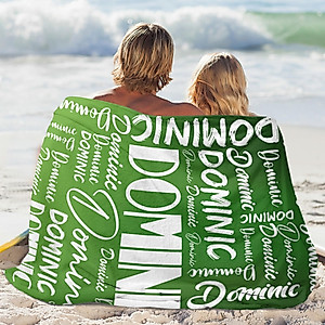 Personalized Name Blanket for Kids Adults Custom Blanket with Name Personalized Blankets and Throws Super Soft Flannel Blankets Gifts for Chrismas Birthday