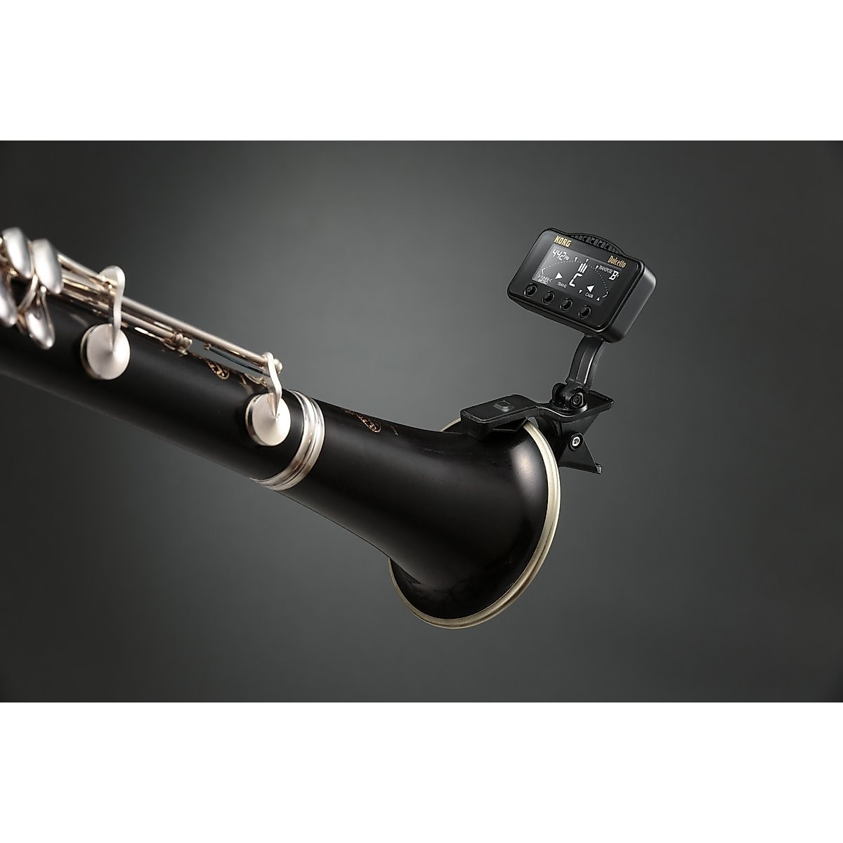 Korg AW3M Dolcetto Clip-On Tuner/Metronome for Orchestral Instruments