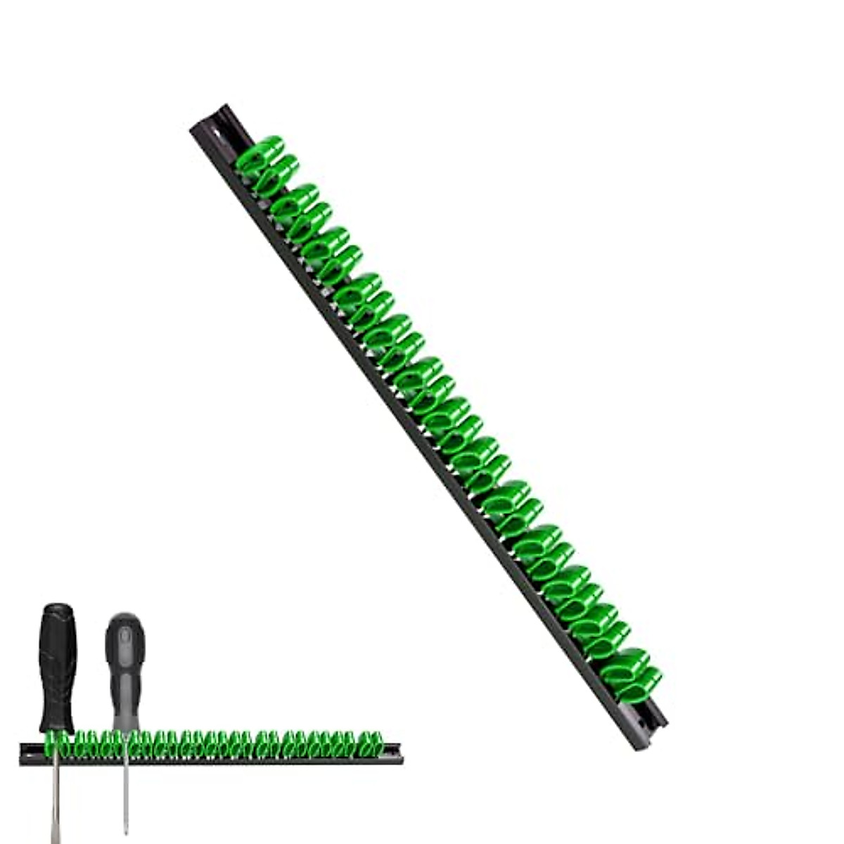 Wall Mounted Screwdriver Organizer | Multipurpose Tool Rack for Efficient Hand Tool Storage | Workshop Pliers Display Organizer for Screwdrivers and Ring Wrenches | Space-Saving Solution