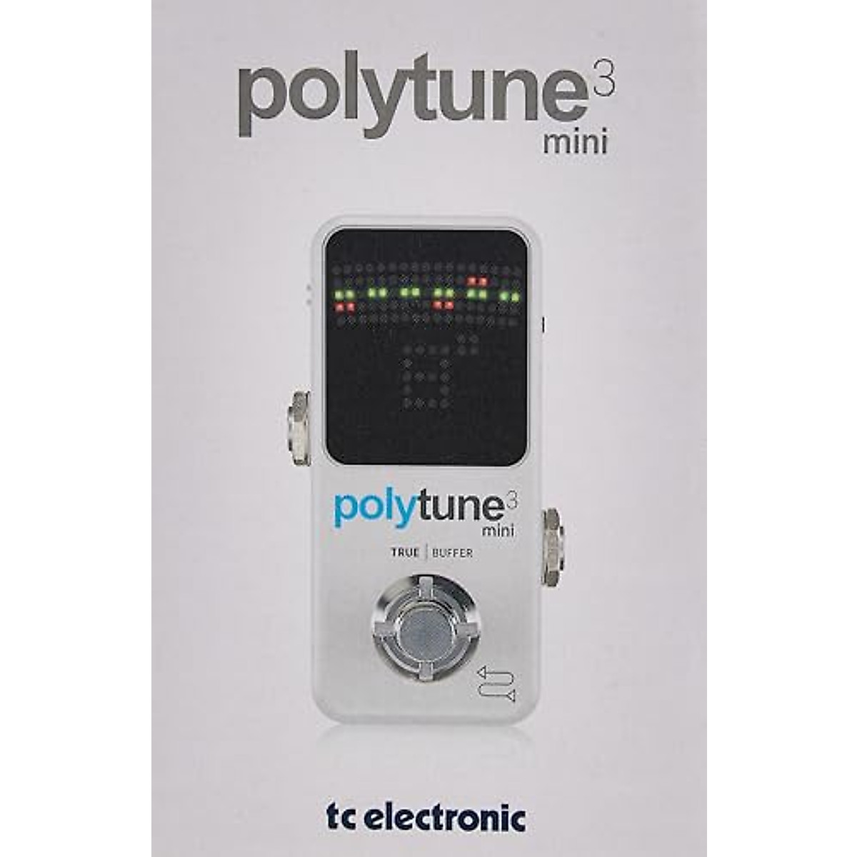 TC Electronic POLYTUNE 3 Ultra-Compact Polyphonic Tuner with Multiple Tuning Modes and Built-In BONAFIDE BUFFER