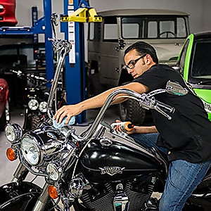 Chemical Guys MIC_292_08 Premium Grade Microfiber Applicators, Blue (Pack of 8)