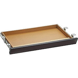 HON 1526N Laminate Angled Center Drawer, 26W X 15 3/8D X 2 1/2H, Mahogany