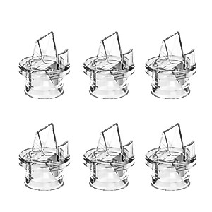 Lulia Electric Breast Pump Accessories Universal Duckbill Valves, BPA Free, Food Grade Silicone, Easy to Clean, 6 PCS