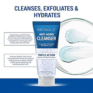 Retinol-X Anti-Aging Gel Cleanser, 4 Ounce