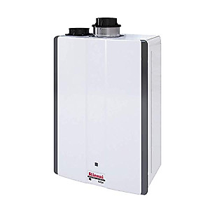 Rinnai RUCS65iN Tankless Hot Water Heater, 6.5 GPM, Natural Gas, Indoor Installation
