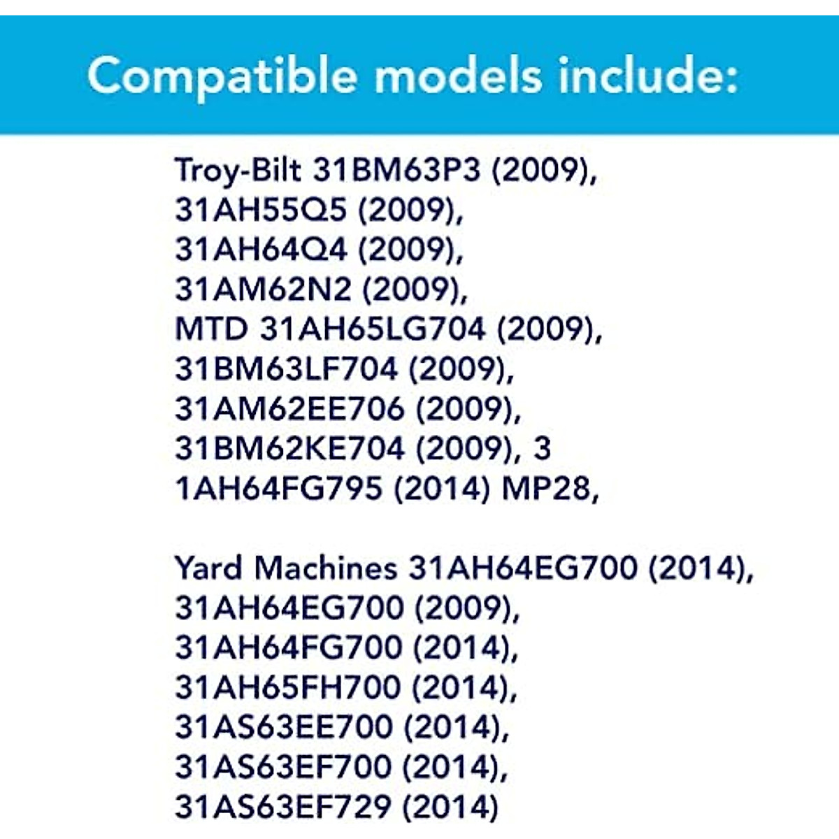 Universal Snow Thrower Slide Shoes (2 Pack) 490-241-0010 Fits Most 2-and 3-Stage Throwers Snowblower Skid Shear Pins Carriage Bolts Includes Mounting Hardware for MTD Troy-Bilt Yard Machines