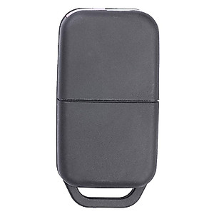 Keymall keyless Entry Remote car Key fob Shell Case 1 Button for Benz C E ML S HU64 Blank Blade