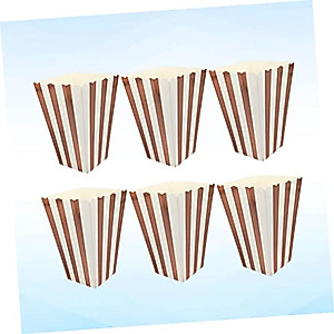 Popcorn Container 12pcs Popcorn Boxes Mini Treat Boxes Snack Box Snack Boxes Popcorn Holder Bags Party s Paper Popcorn Boxes Carton Gift Box