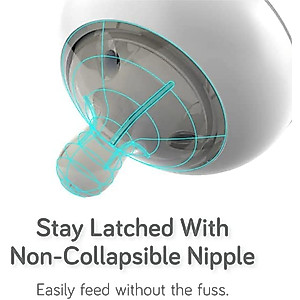 Nanobebe 2-Pack Silicone Medium-Flow Nipples